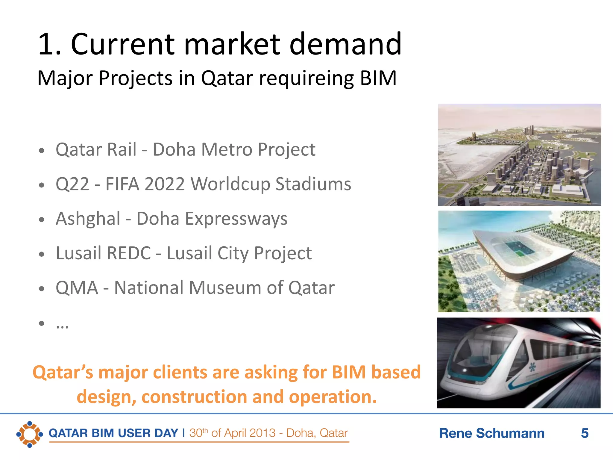 3rd Qatar BIM User Day - BIM Professionals - Availability vs. Demand | PDF