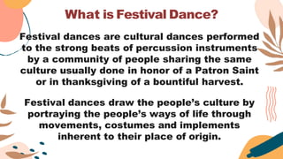 3RDQuarter_PhysicalEducation_FestivalDances | PPTX