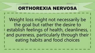 Rare Eating Disorders | PPTX