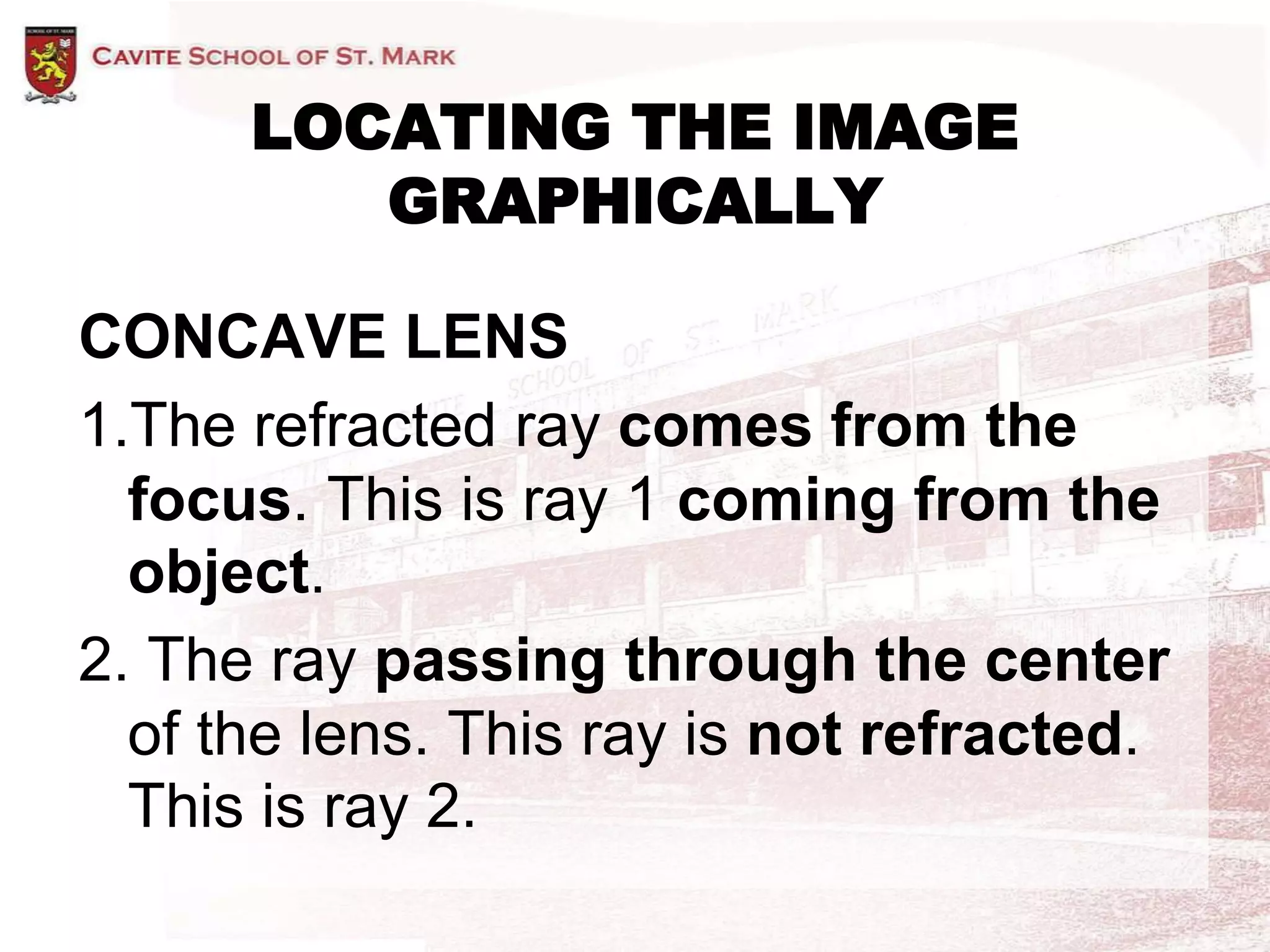 Optics: Refraction of Light in Lenses | PPTX