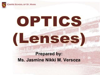 Optics: Refraction of Light in Lenses | PPTX