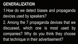 3RD QUARTER ENGLISH 6 PROPAGANDA PPT.pptx | Style & Fashion