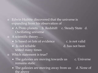 third quarter exam.pptx for Earth Science | PPT