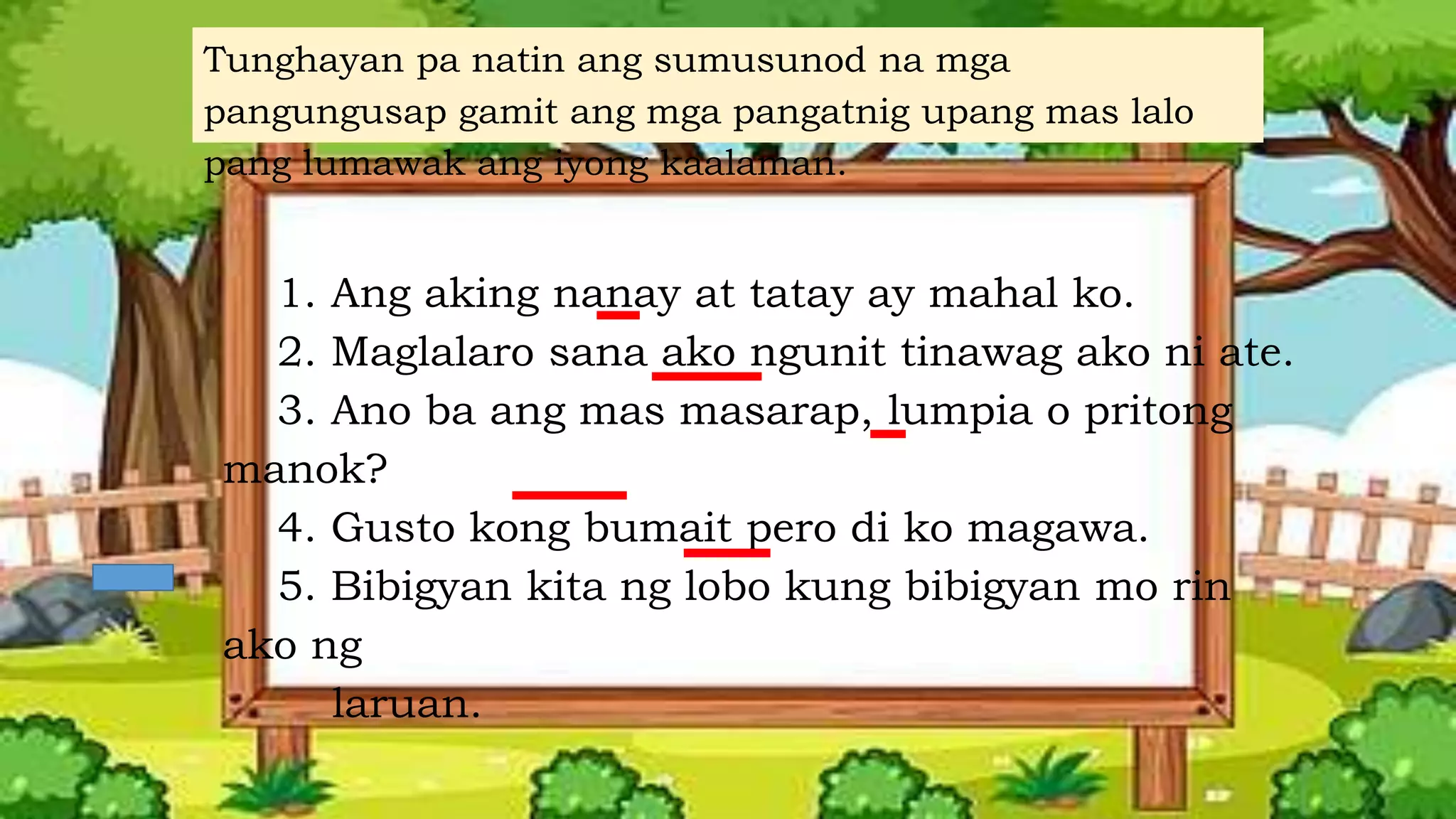 3RD QUARTER FILIPINO Pagsasalaysay muli sa napakinggang teksto gamit ...