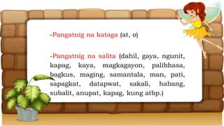 3RD QUARTER FILIPINO Pagsasalaysay muli sa napakinggang teksto gamit ...
