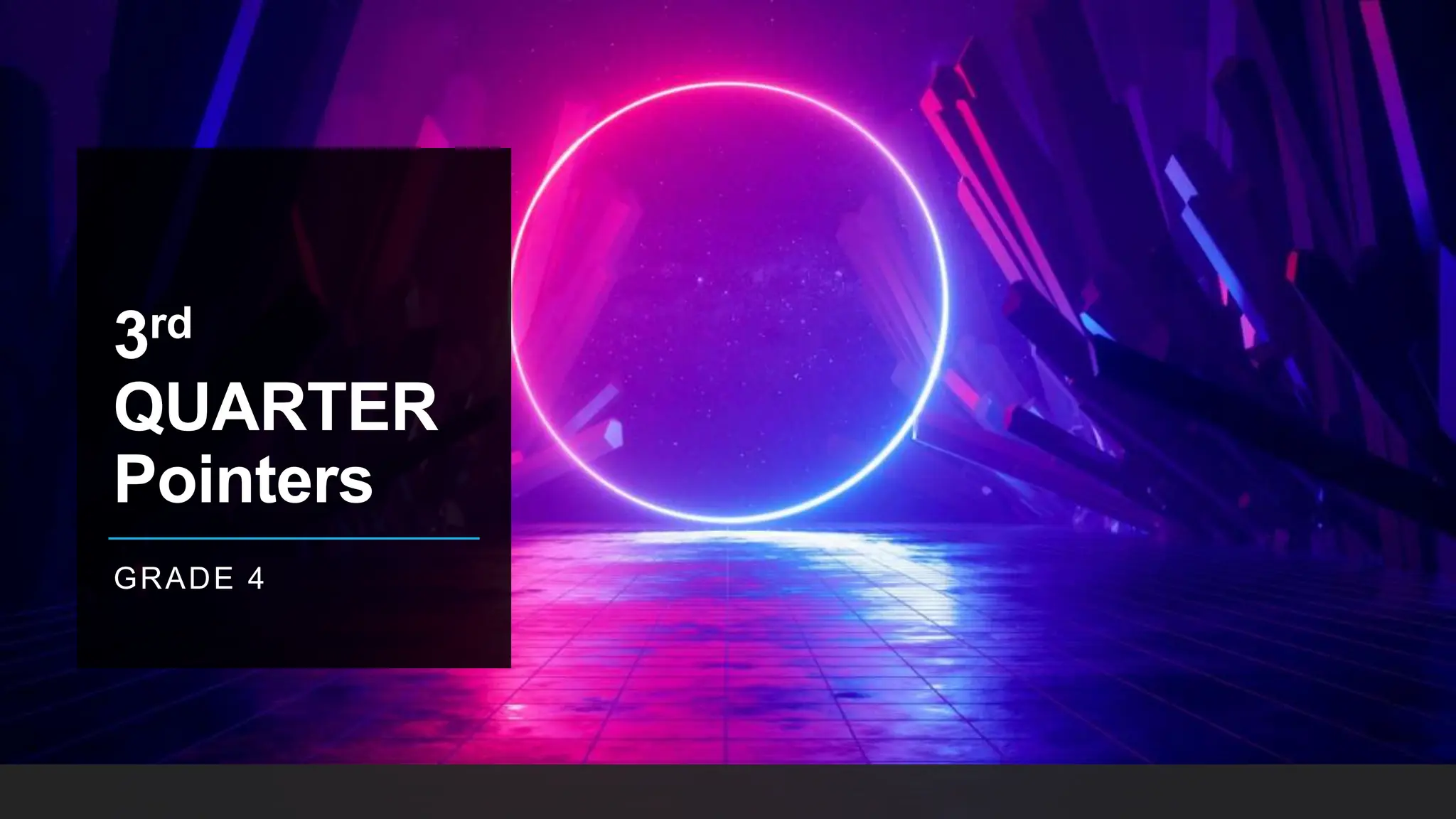 THIRD QUARTER Grade 4 Science-Pointers and Types of Tests | PPT