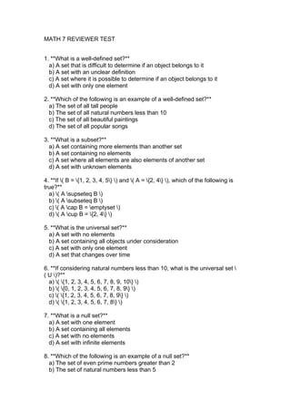 3rd Quarter_Math 7 Reviewer Test .docx