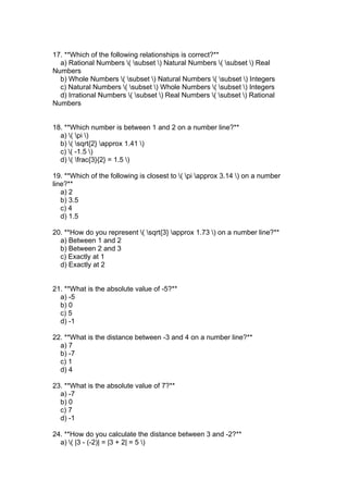 3rd Quarter_Math 7 Reviewer Test .docx