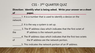 3rd Quarter Quiz computer system servicing.pptx