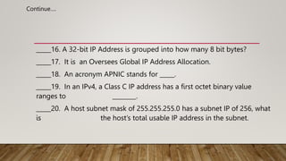 3rd Quarter Quiz computer system servicing.pptx