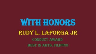 3RD QUARTER RECOGNITION.pptx for grade 6 Lily | PPTX