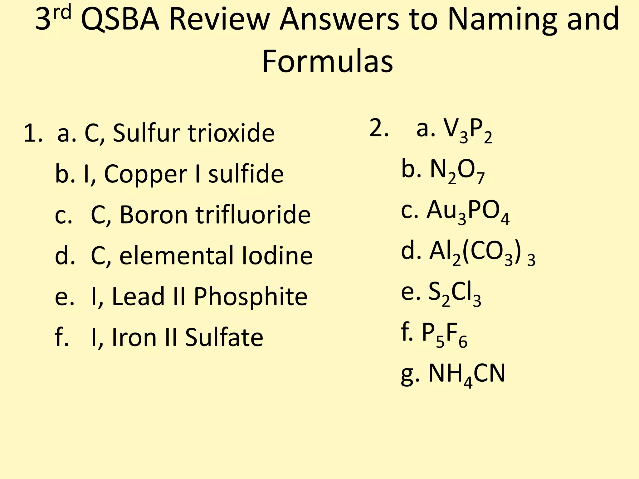 3rd quarter review questions | PPTX