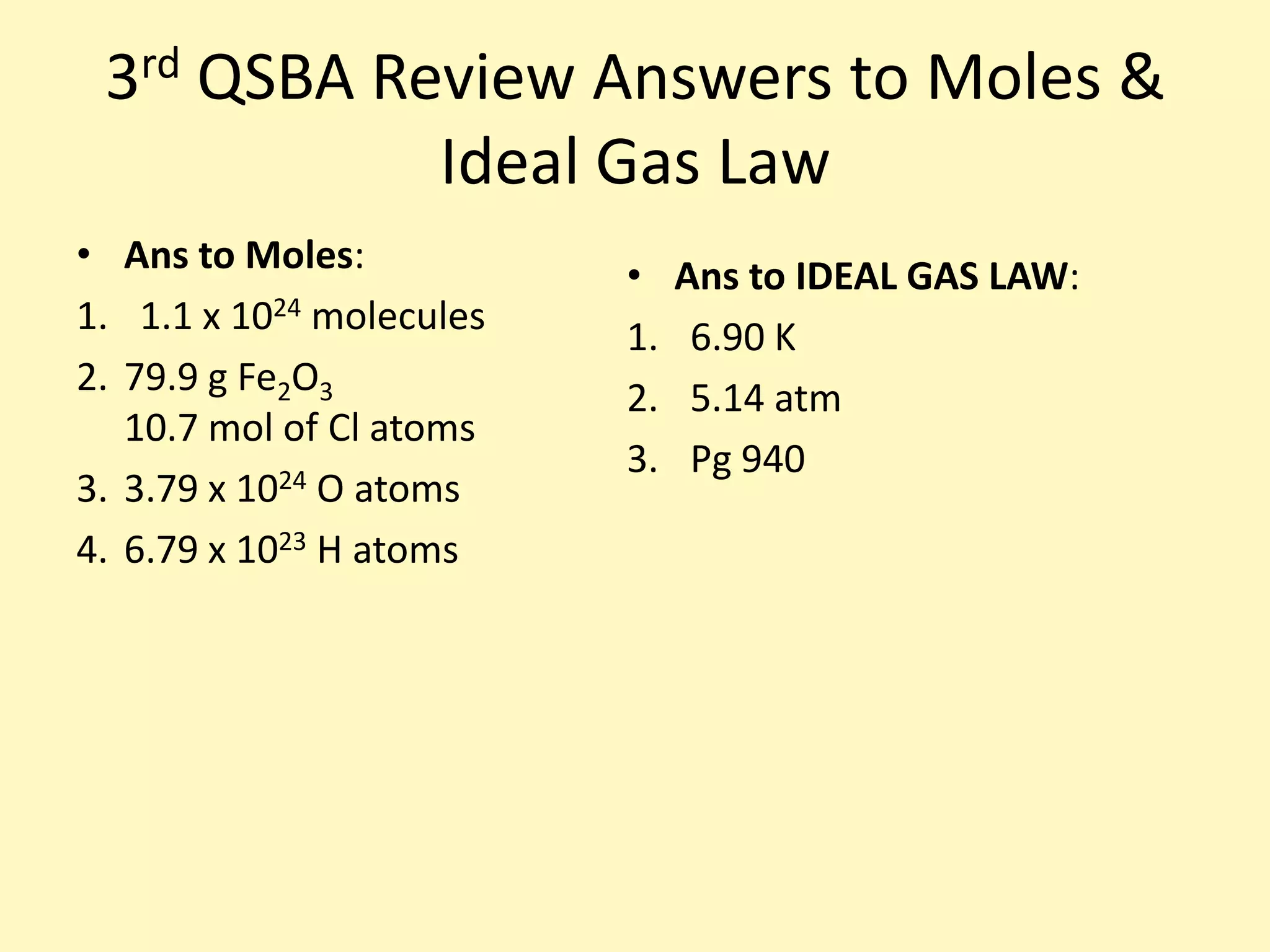 3rd quarter review questions | PPT