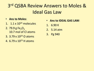 3rd quarter review questions | PPT