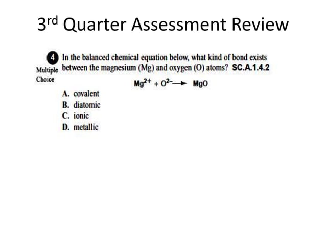 3rd quarter review questions | PPT