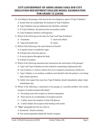 3rd round English model exam for grade 12.pdf