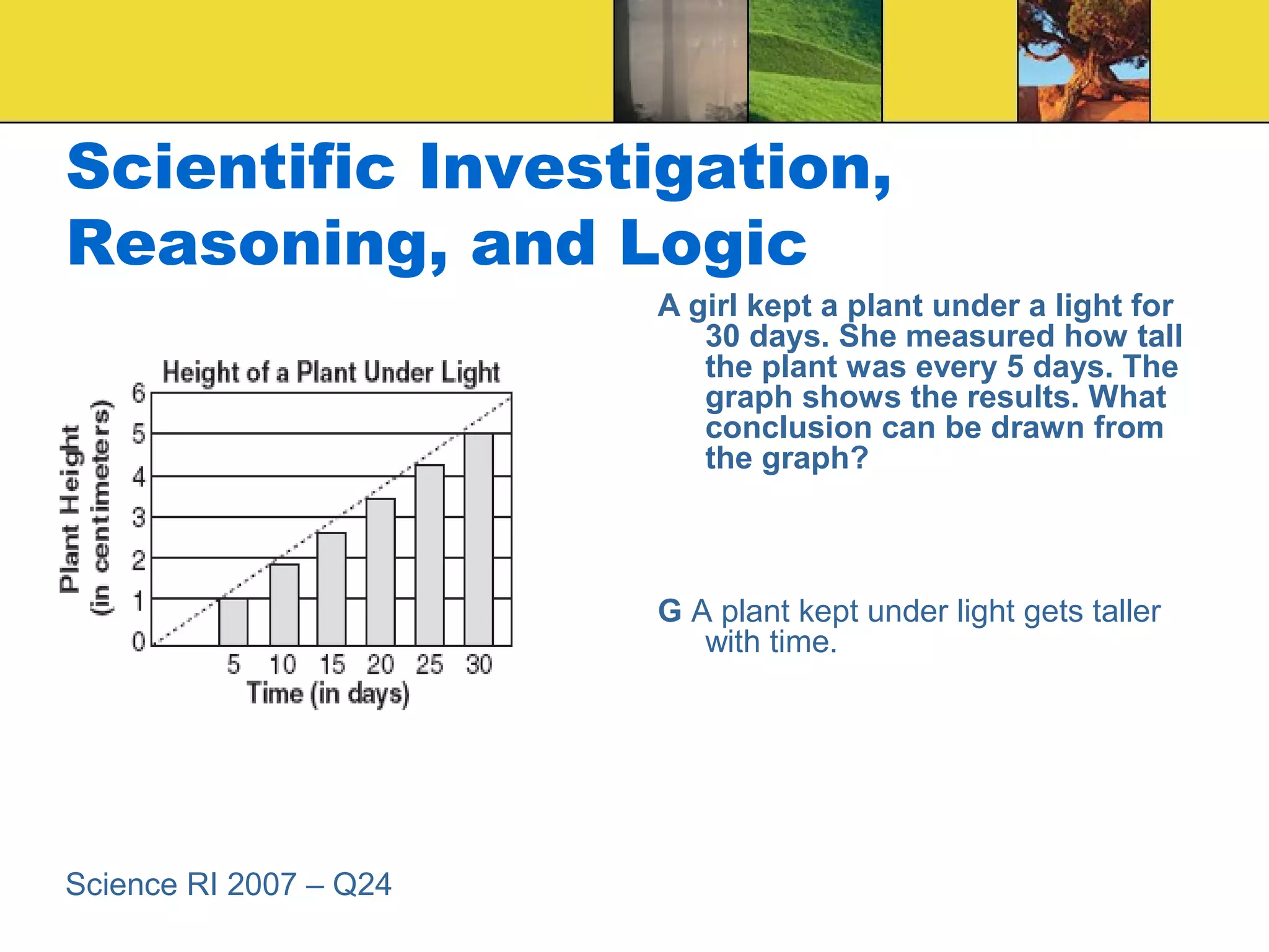 3rd sciencereview ri_scientificinvestigation | PPT