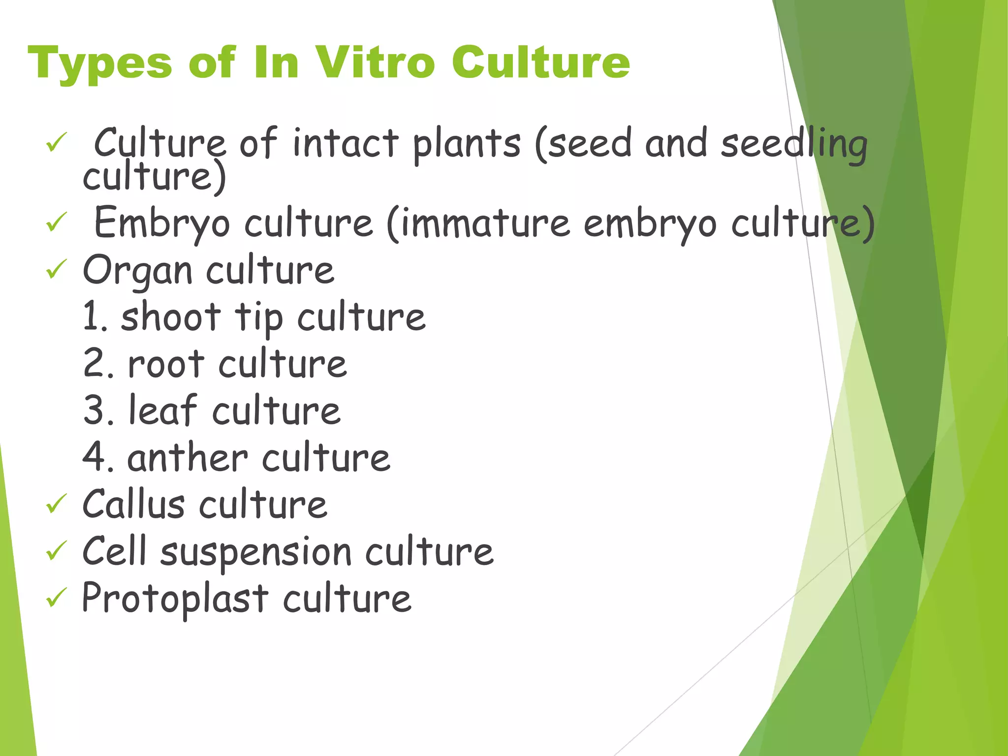 PLANT TISSUE CULTURE | PPTX | Gardening | Home & Garden