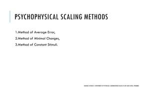 3rd sem BSc Psychology- Psychological measurement & testing module 1 | PDF