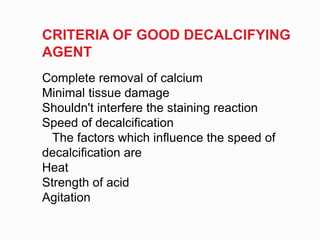 Decalcification ppt | PPTX