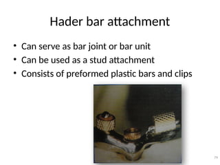 Overdentures in prosthodontic and implant dentistry | PPTX
