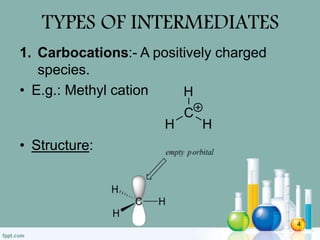 Reactive Intermediates | PPTX