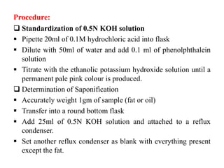 B-Pharmacy Organic Chemistry 3rd semester Practical | PPTX
