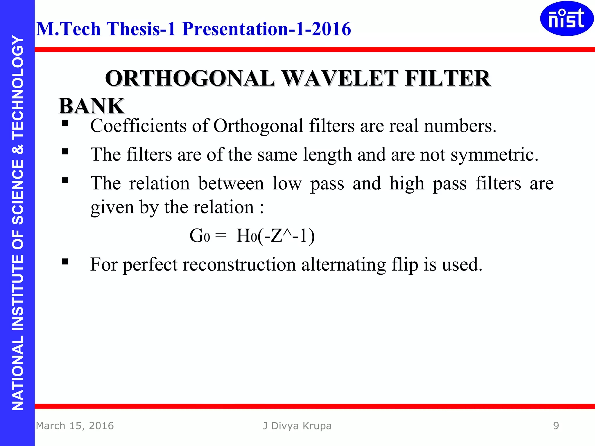 3rd sem ppt for wavelet | PPT