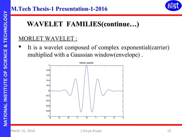 3rd sem ppt for wavelet | PPT