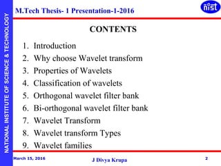 3rd sem ppt for wavelet | PPT