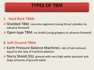 Expert system for Selection of TBM using ClIPS | PPTX
