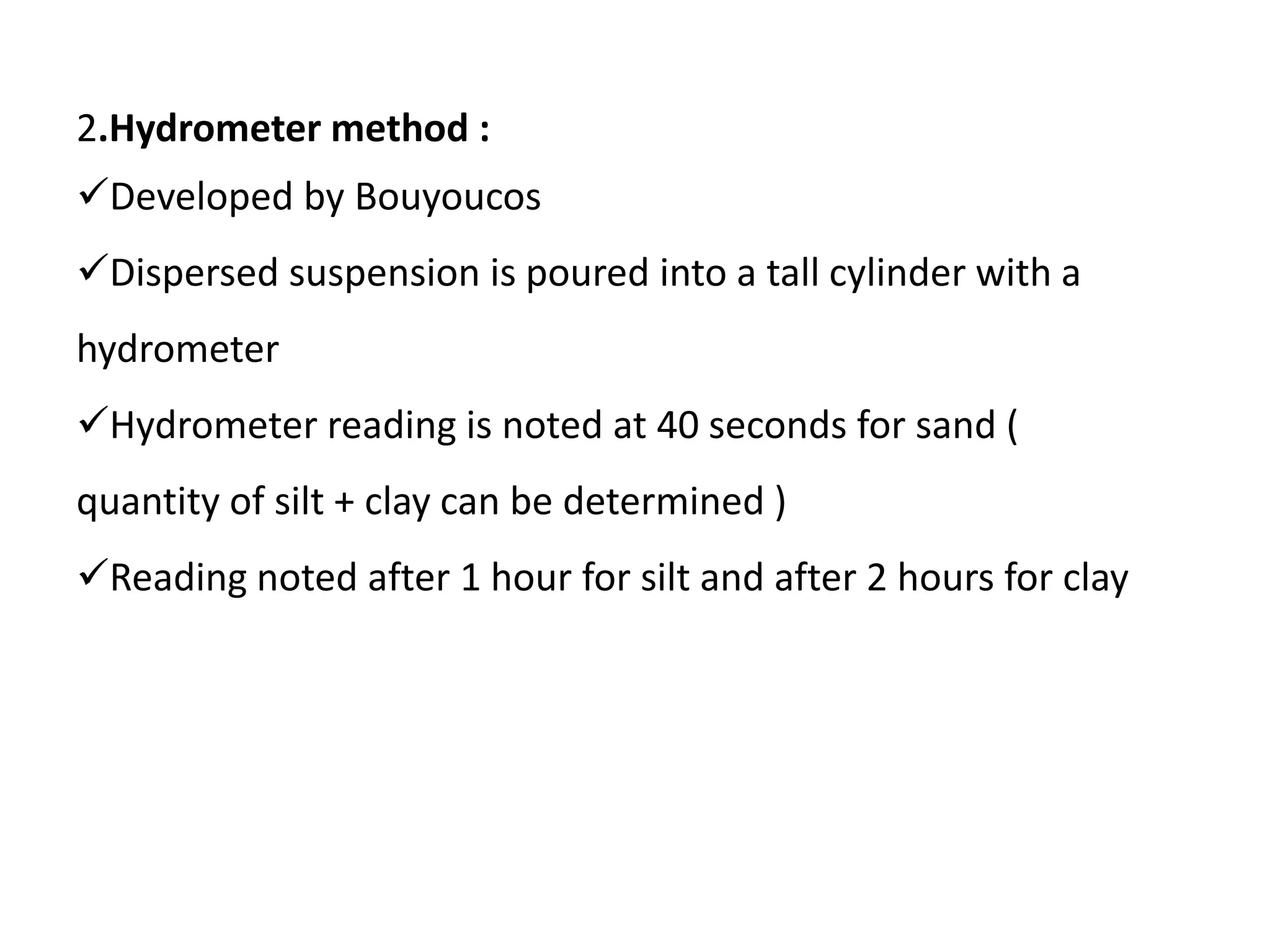 Determination of Soil Texture. | PPTX
