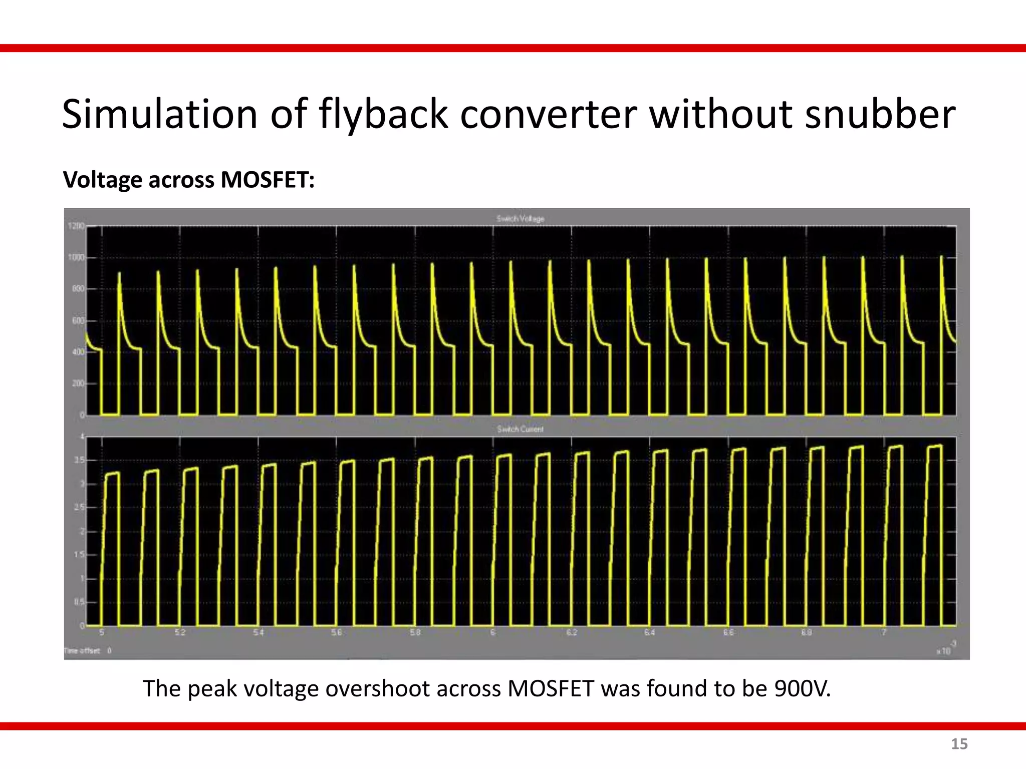 Types of snubber circuits | Design of snubber for flyback converter | Simulation in Matlab ...