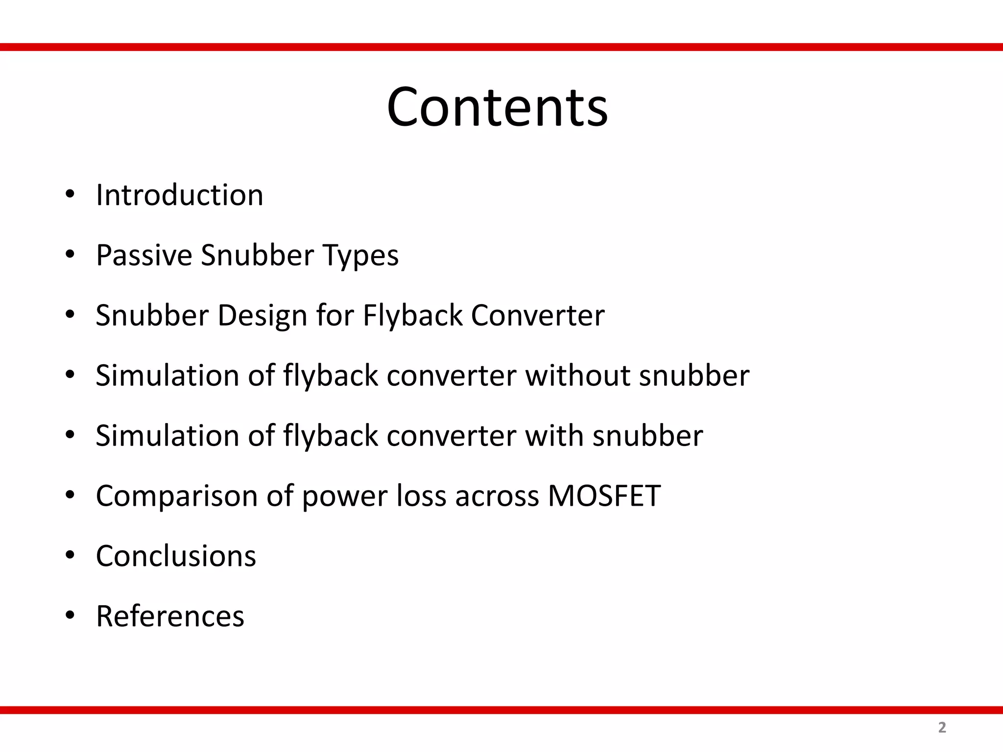 Types of snubber circuits | Design of snubber for flyback converter | Simulation in Matlab ...