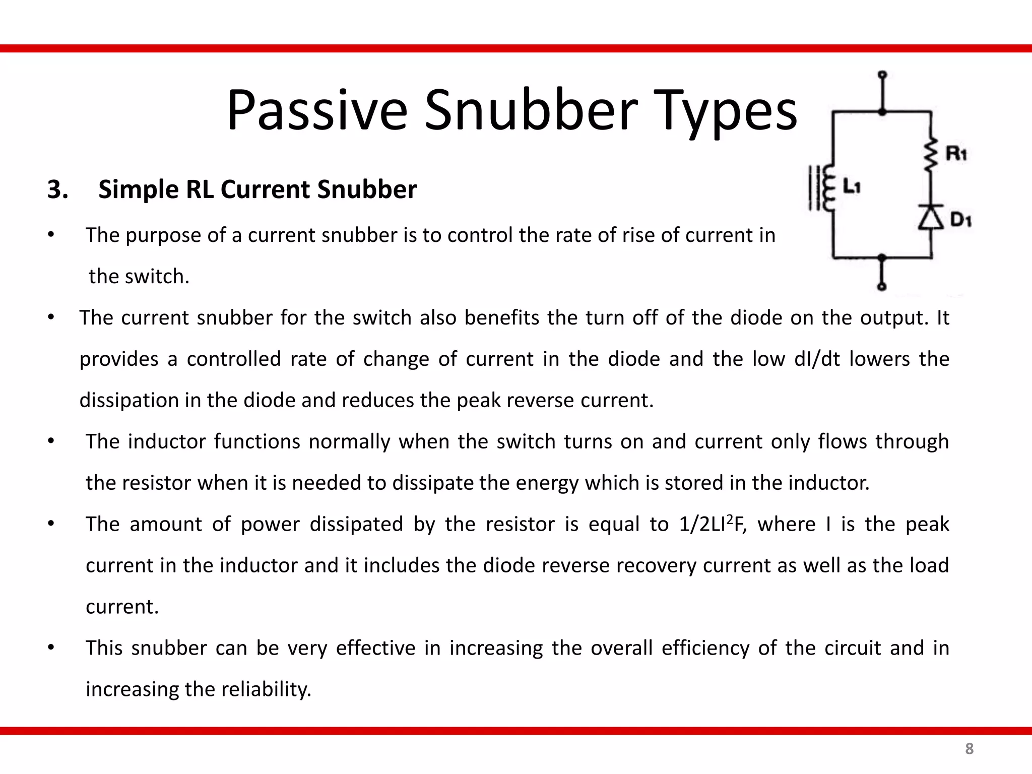 Types of snubber circuits | Design of snubber for flyback converter ...