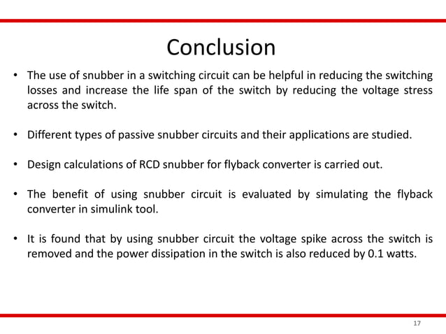 Types of snubber circuits | Design of snubber for flyback converter | Simulation in Matlab ...