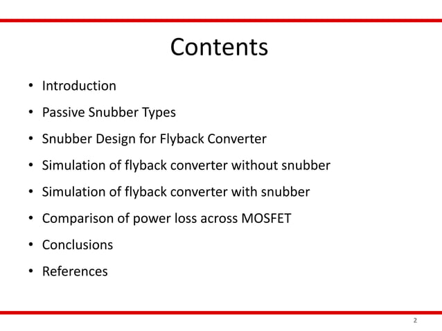 Types of snubber circuits | Design of snubber for flyback converter ...