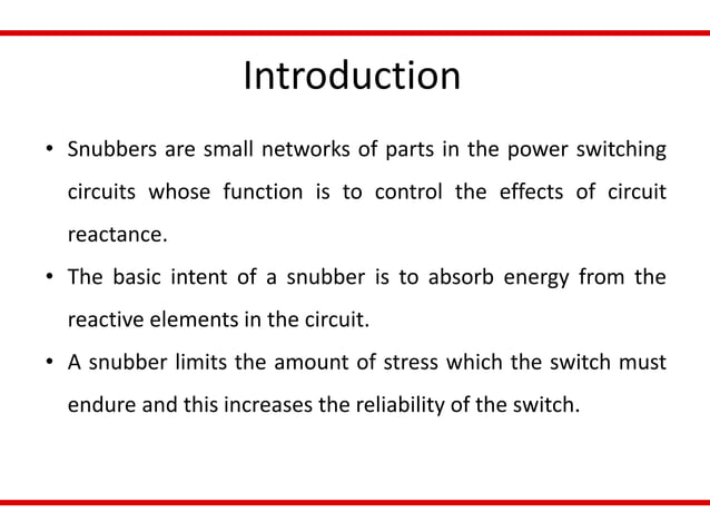 Types of snubber circuits | Design of snubber for flyback converter ...