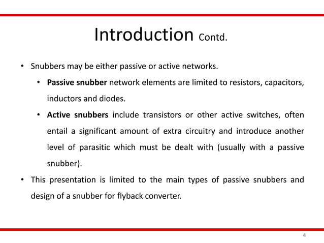 Types of snubber circuits | Design of snubber for flyback converter ...