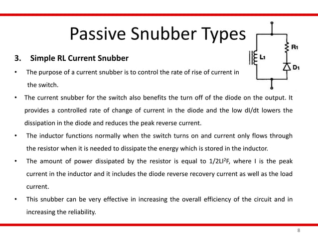 Types of snubber circuits | Design of snubber for flyback converter ...