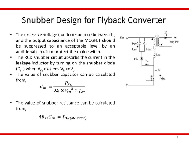 Types of snubber circuits | Design of snubber for flyback converter | Simulation in Matlab ...