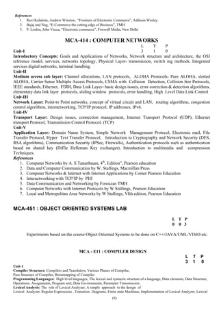 3rd sem syllbus | PDF
