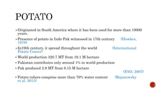 Dry rot of potato & Management | PPTX