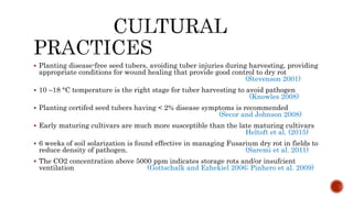 Dry rot of potato & Management | PPTX