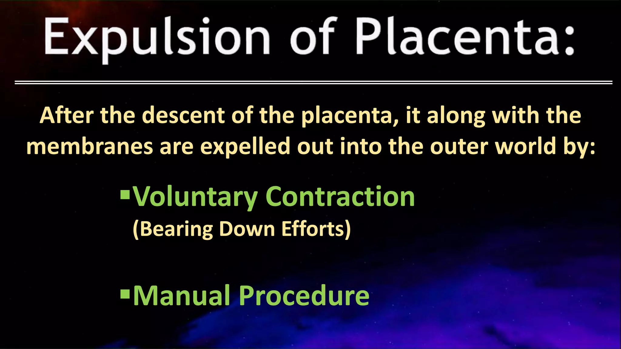 3rd stage of labor | PPTX