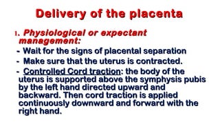 3rd stage of labour | PPT