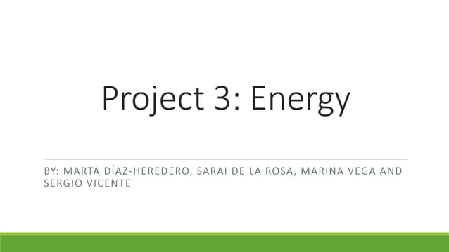 Project3 | PPTX | Physics | Science