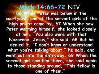 Reminders from the life of Peter | PPT