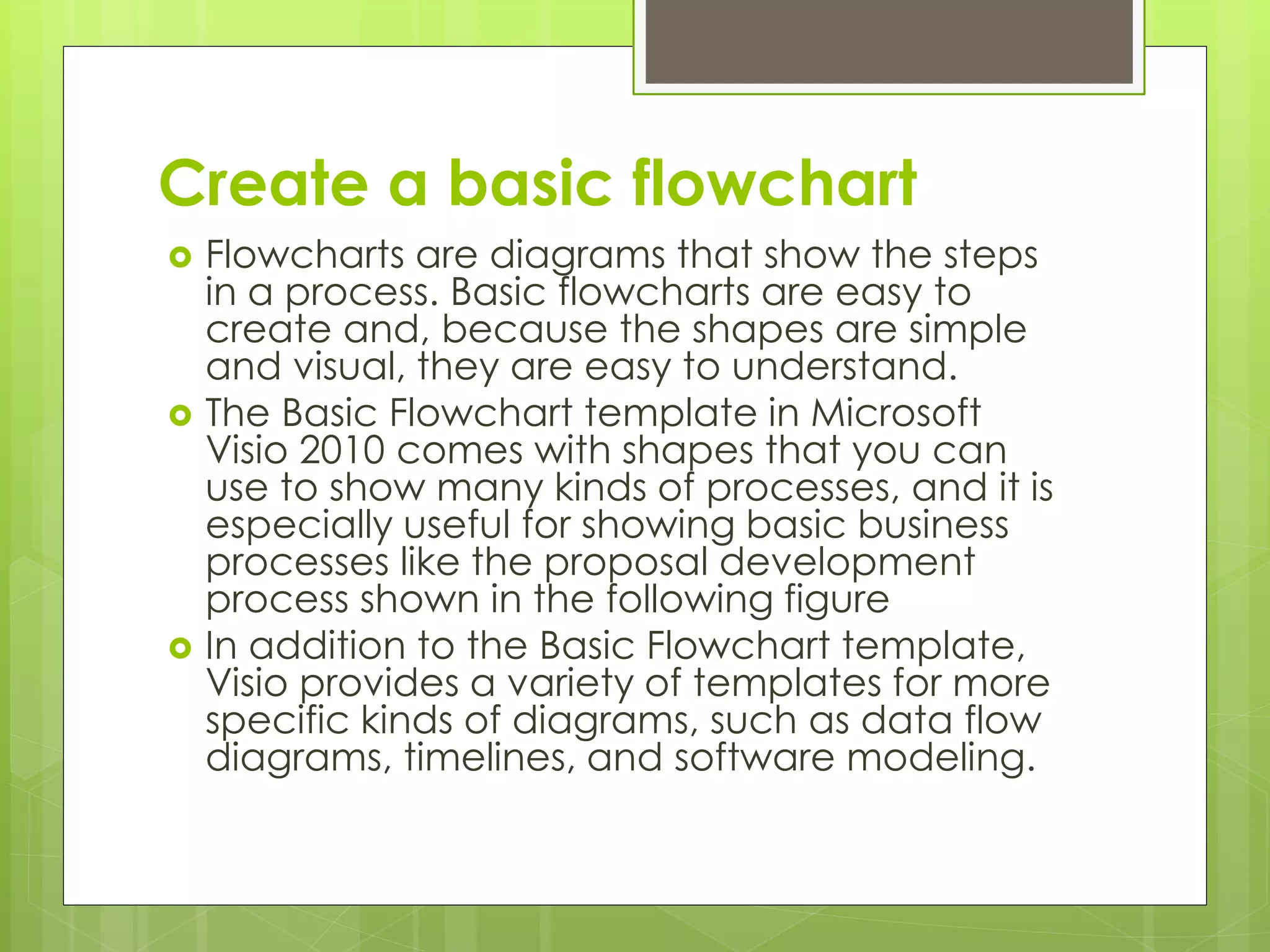 3rd topic creating flowchart and calendar | PPT