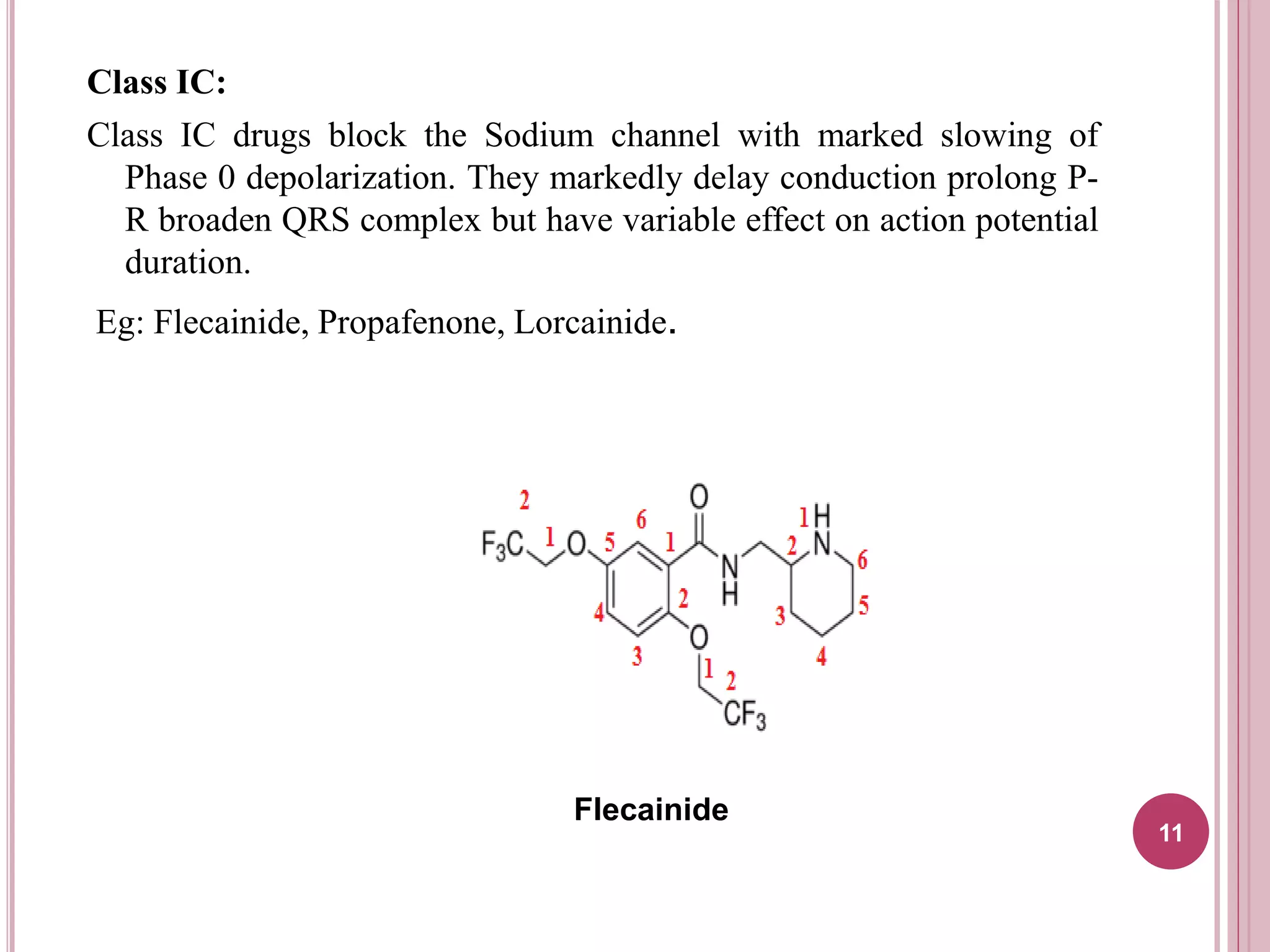 3rd unit anti-arrhythmic drugs | PPTX